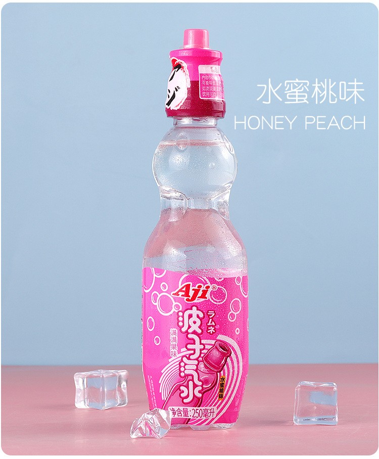 Купить Газированный напиток со вкусом персика Aji, 250мл, Китай по цене 144 руб.
