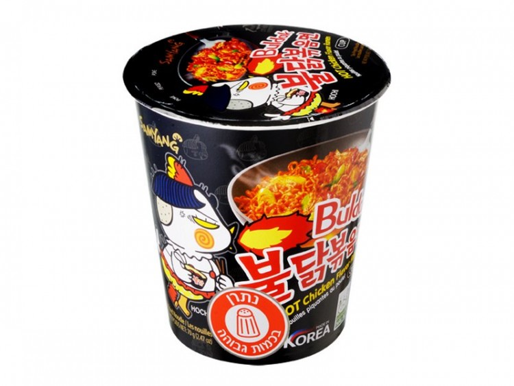 Купить Лапша б/п рамен со вкусом мега острой курицей и перцем чили ...