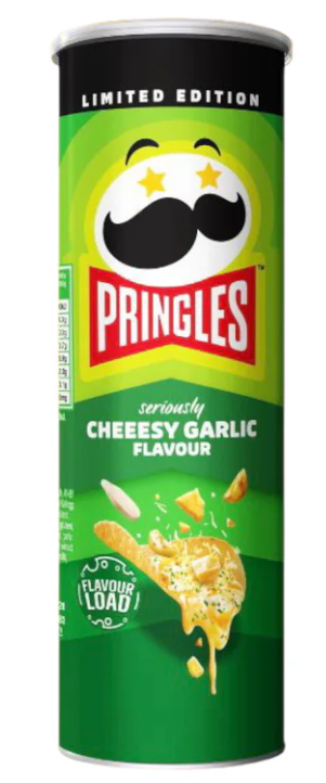 Купить ЧИПСЫ PRINGLES СО ВКУСОМ СЫРА И ЧЕСНОКА, 102 Г по цене 377 руб.